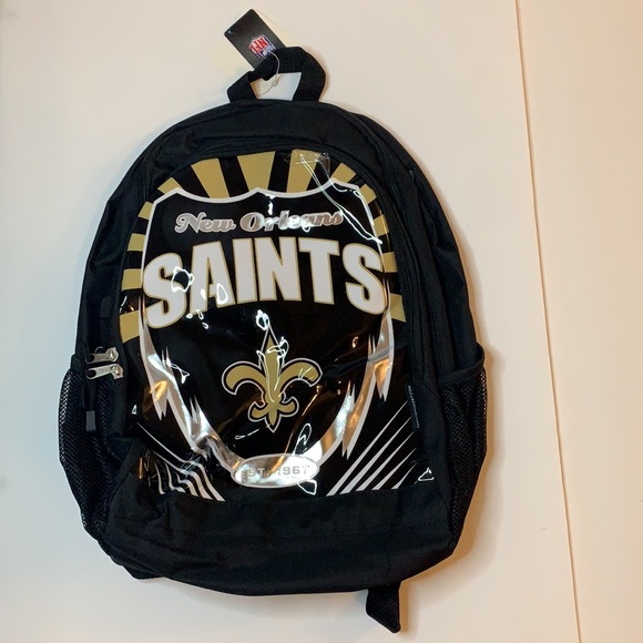 NFL | Bags | Nfl New Orleans Saints Backpack | Poshmark